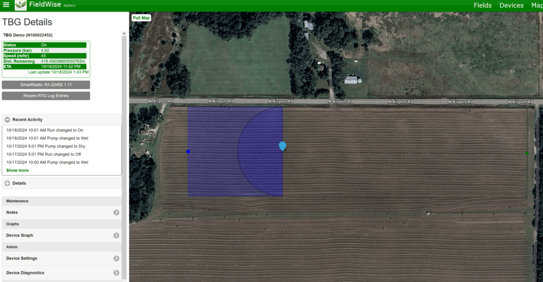 Nano Traveling Big Gun (TBG) Monitor - FieldWise